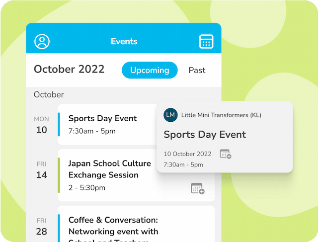 Events and Seamless Reminders